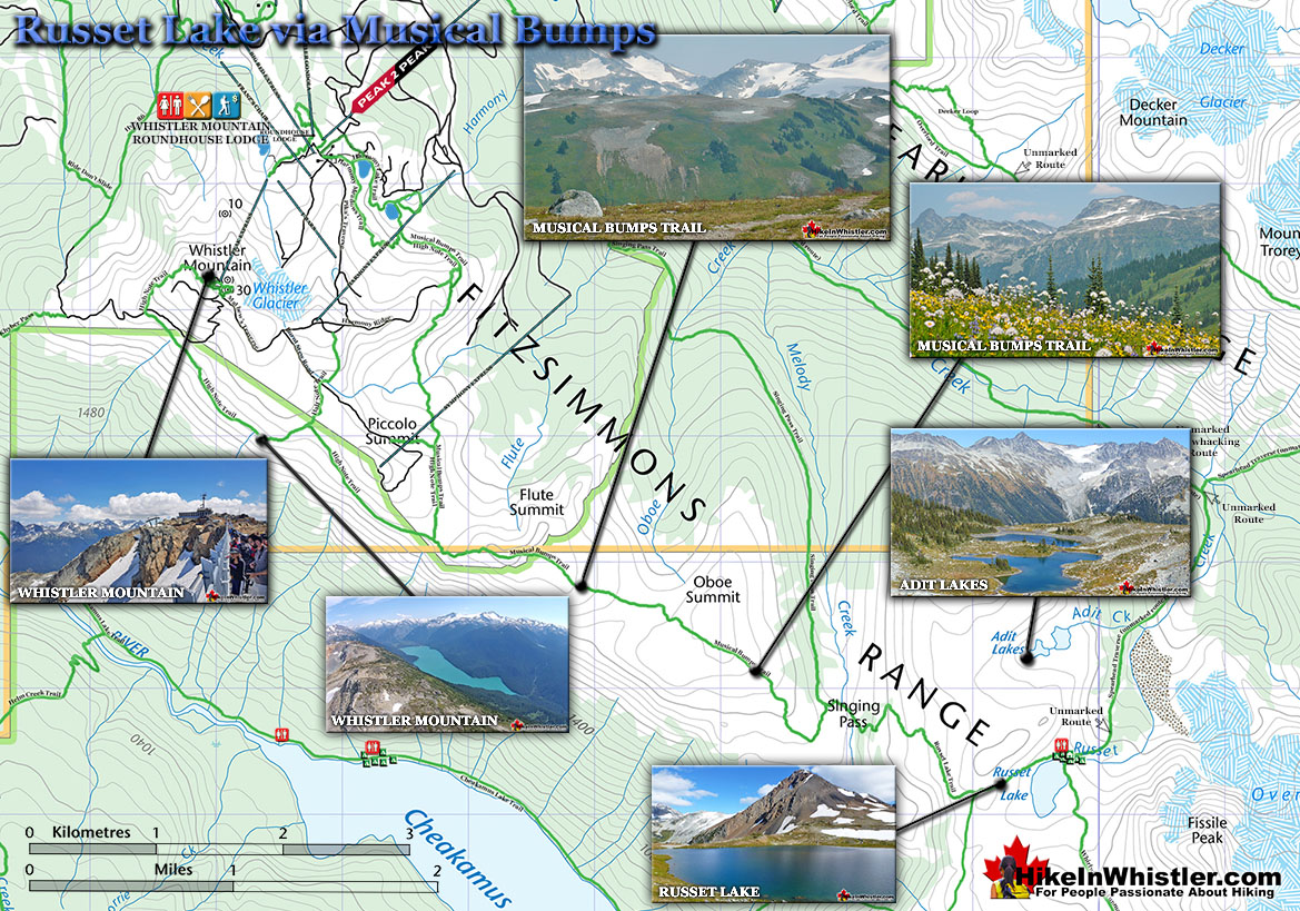 Russet Lake Hike in Garibaldi Park 2021